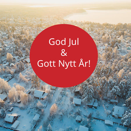 God Jul & Gott Nytt År – Taksäkerhet & infästningssystem för solpaneler